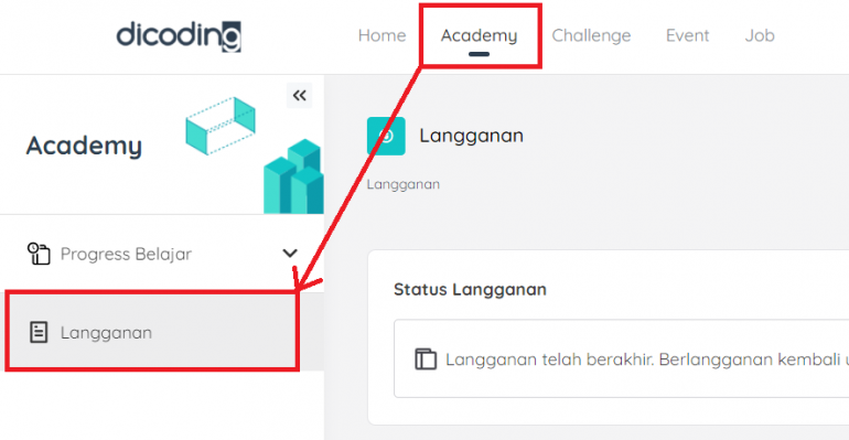 Bagaimana Cara Berlangganan Kelas Dicoding? – Dicoding's Help ...