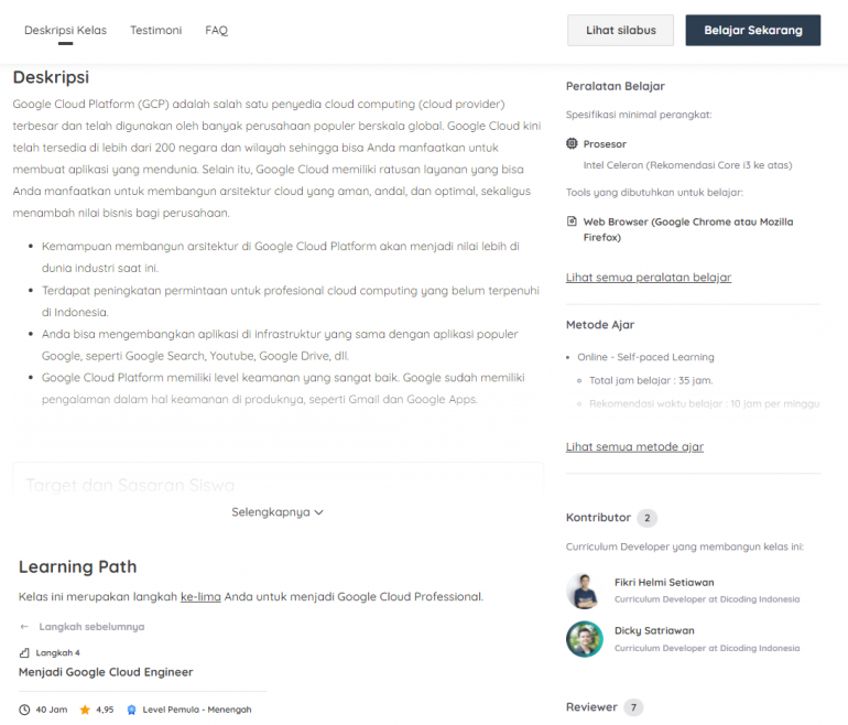 Cara Melihat Kelas-Kelas Dicoding – Dicoding's Help | Dicoding's Help