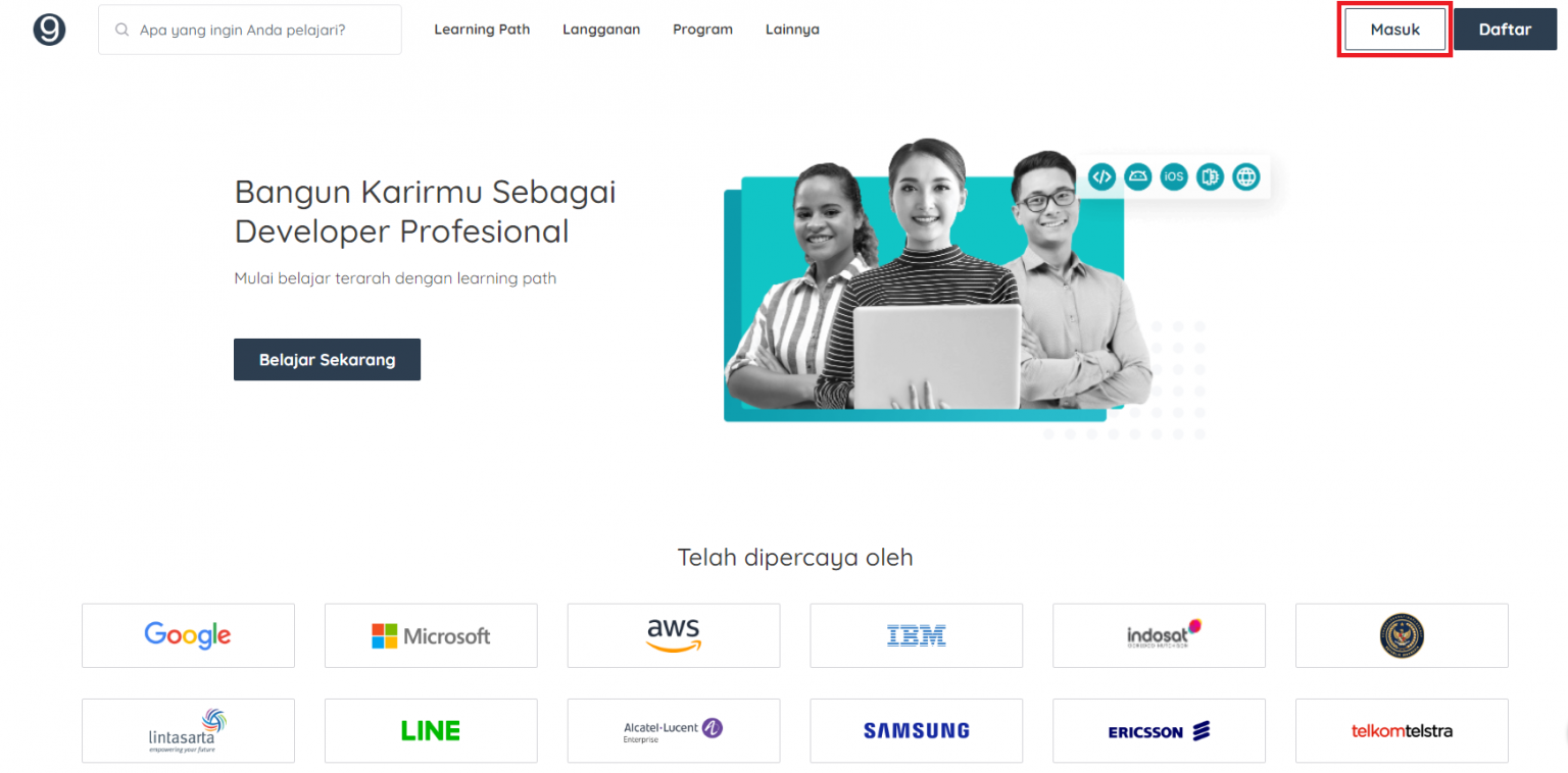 Bagaimana Cara Login Akun Dicoding? – Dicoding's Help | Dicoding's Help