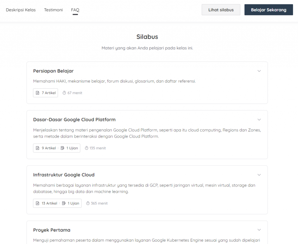 Cara Melihat Kelas-Kelas Dicoding – Dicoding's Help | Dicoding's Help