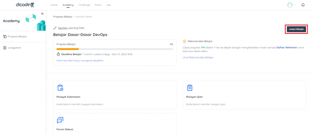 Bagaimana cara memasukkan token multi-course? – Dicoding's Help ...